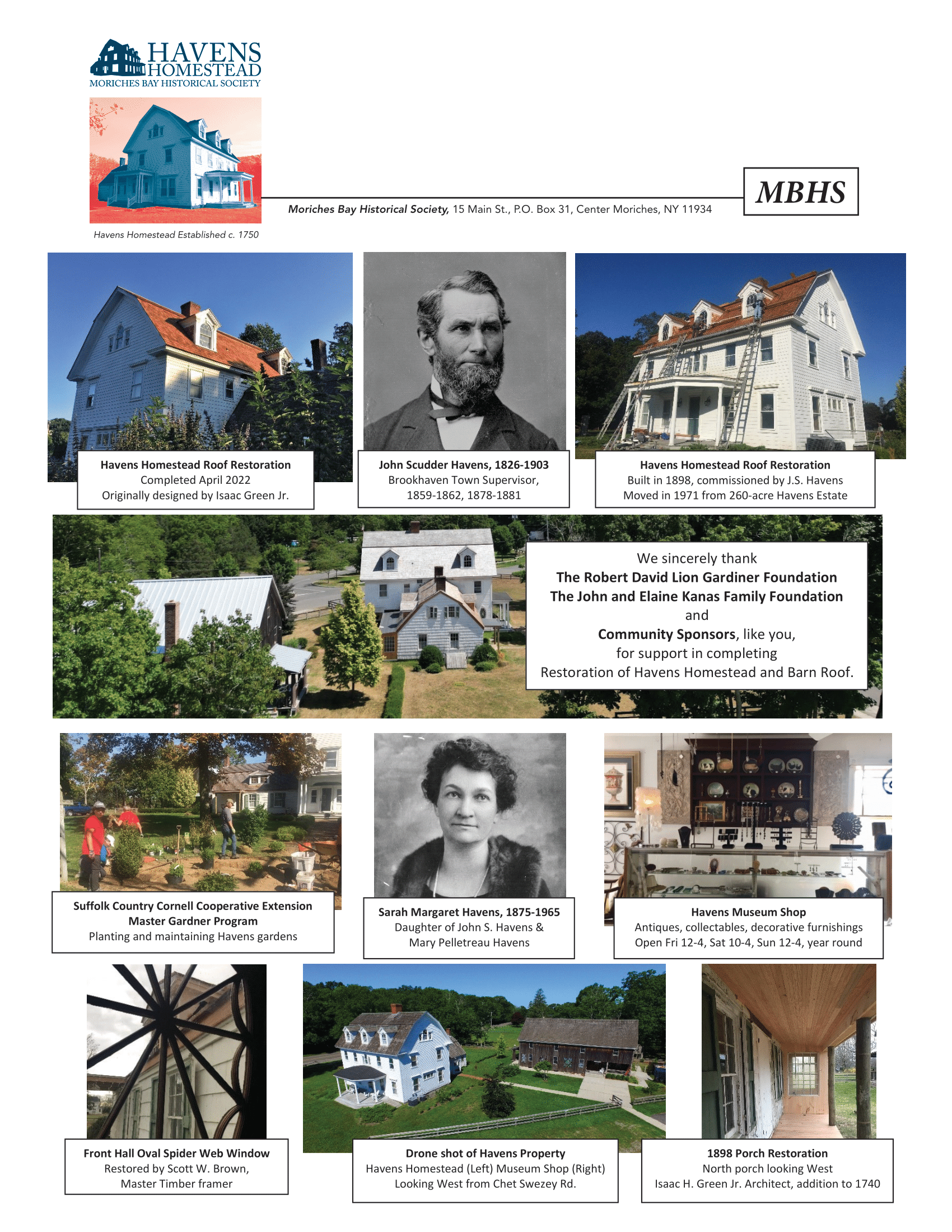 Havens Homestead Newsletter – Havens Homestead